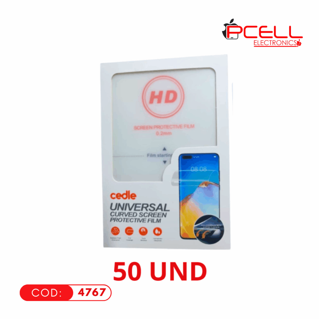 LAMINA HIDROGEL HD CEDLE M13 HD 0.2MM (PAQUETE 50 UN.) – PCell